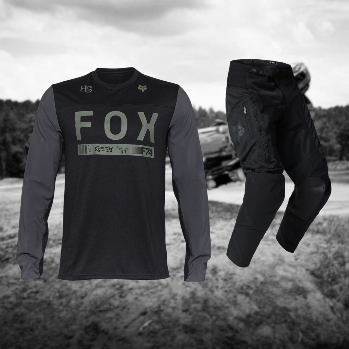 TRAJE FOX RANGER OFFROAD BLACK – nzmotos